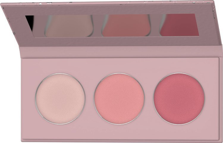LAVERA Róż do policzków Paleta 3 kolorów NATURAL PASTEL edycja ...